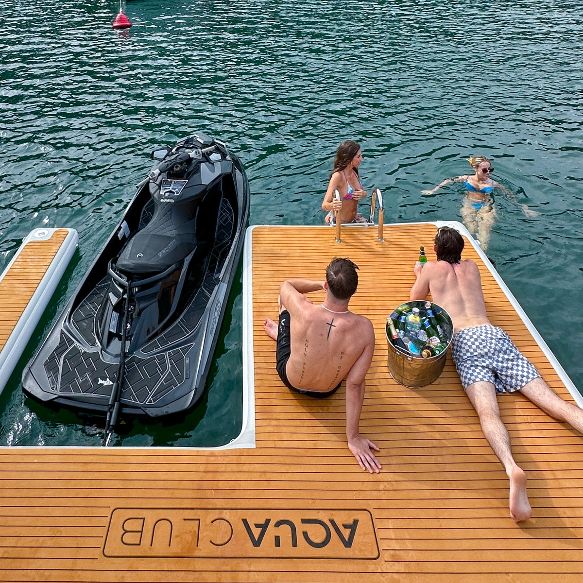 INFLATABLE JET SKI DOCK (Single) – AquaClub